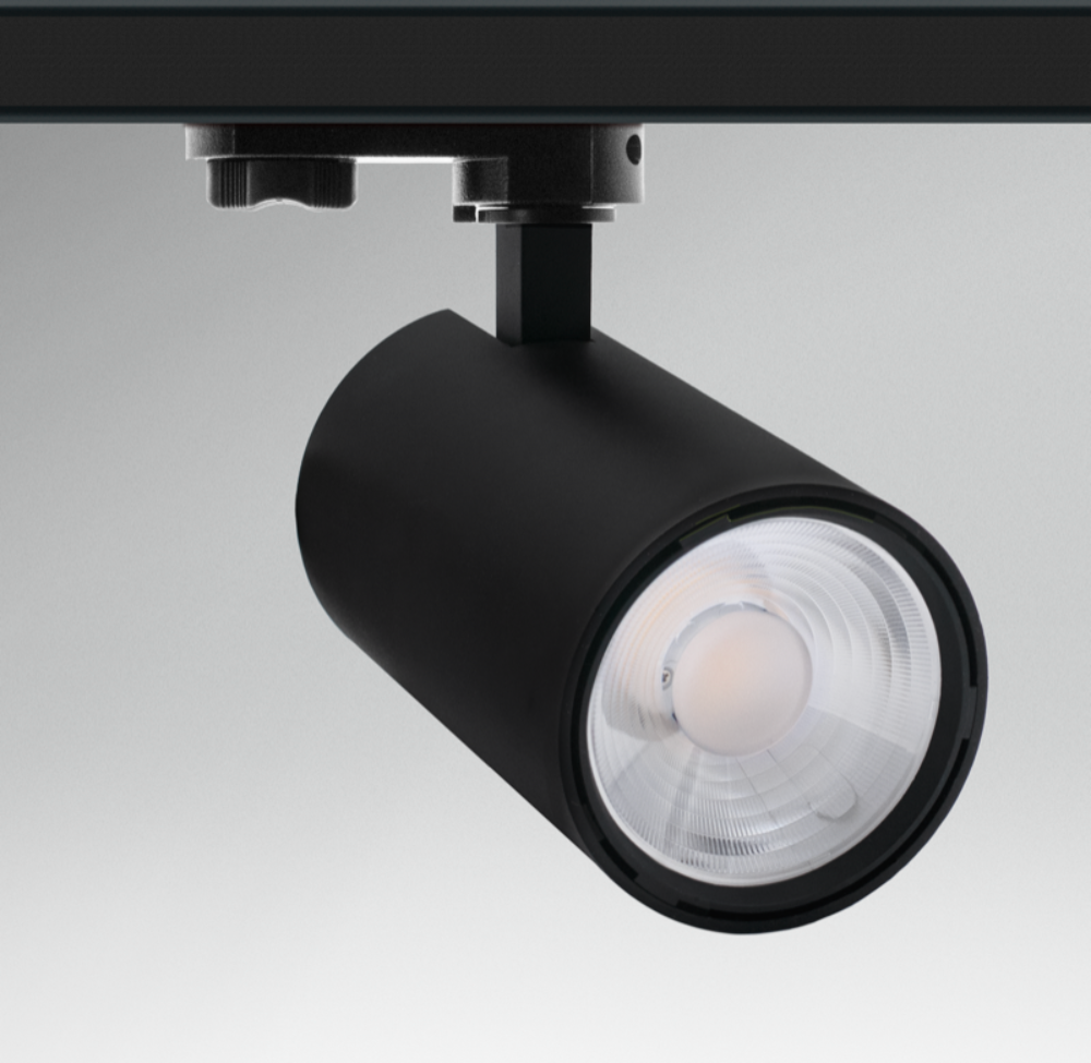 Reflektor do 3F kolejnice REGIA 25W 3000K 2300lm RA95 černý | 48hodin.cz